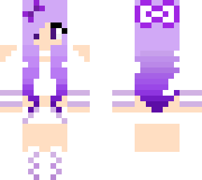 Purple girl!!! | Minecraft Skin