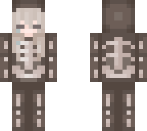 Skeleton Onesie | Minecraft Skin