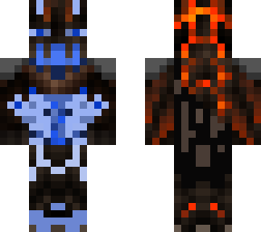 cool magma and ice monster | Minecraft Skin