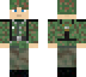 army guy | Minecraft Skin