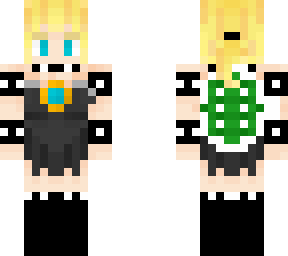 bowsette | Minecraft Skins