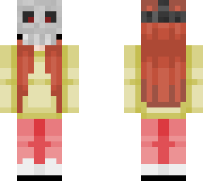 chica con mascara | Minecraft Skin