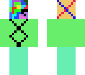 Colorful Maniac | Minecraft Skin