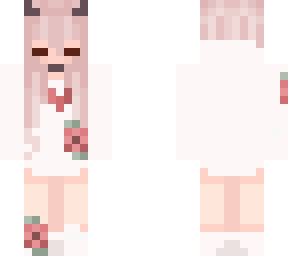 Cute Pink Devil | Minecraft Skin