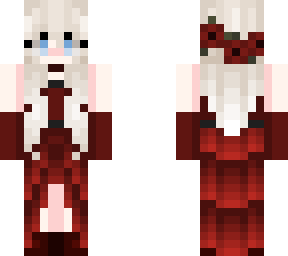 Red Dress | Minecraft Skin