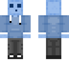 Blue slime (my first skin :D ) | Minecraft Skin