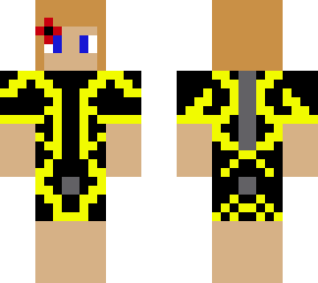 Yellow color wetsuit | Minecraft Skin