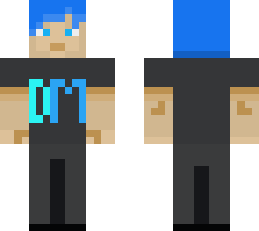 Dantdm Blue Hair | Minecraft Skins