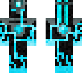 Neon Blue | Minecraft Skin