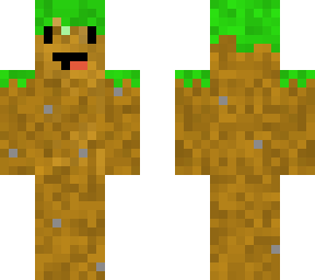 Dirt Block human | Minecraft Skin