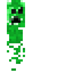 really weird creeper | Minecraft Skin