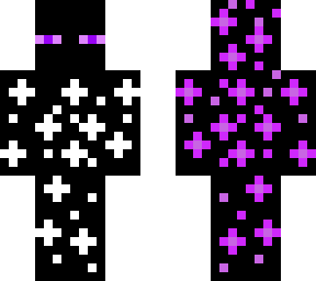 Blaze and Enderman particle effect | Minecraft Skin