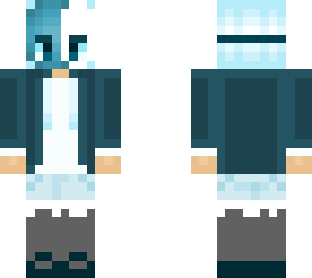 Blue Ocean Mask | Minecraft Skin