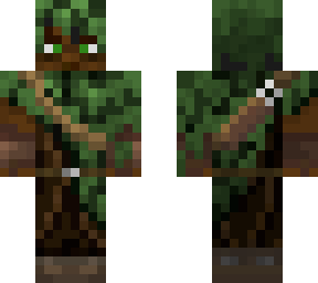 Bush Man | Minecraft Skin