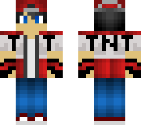 Cute TNT Boy | Minecraft Skin