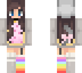 nyan cat girl | Minecraft Skins