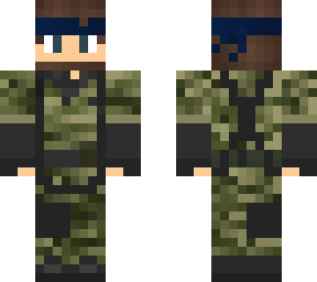 Metal Gear Solid Minecraft Skins