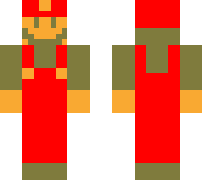 8 Bit Mario | Minecraft Skin