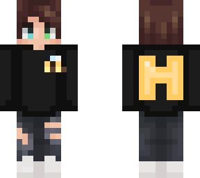 Hive Hoodie Design 2 Boy | Minecraft Skin