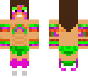 ultimate warrior wwe | Minecraft Skins