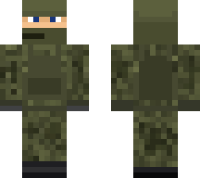 russian solider | Minecraft Skins