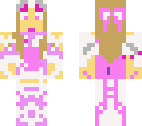Pink princess | Minecraft Skin