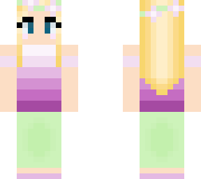 Orchid Girl | Minecraft Skin