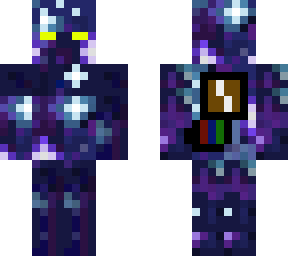 galaxy steve absorbed time and elemental steve | Minecraft Skin