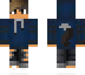 Cute Wolf Boy | Minecraft Skin