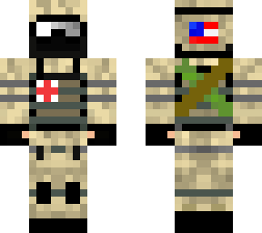 US Military Combat Medic | Minecraft Skin