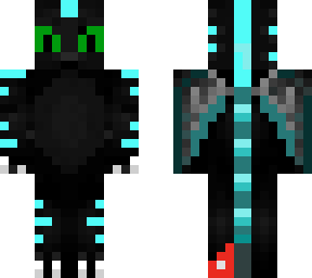 Alpha Toothless | Minecraft Skin