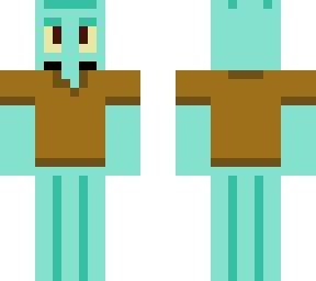 Squidward | Minecraft Skins