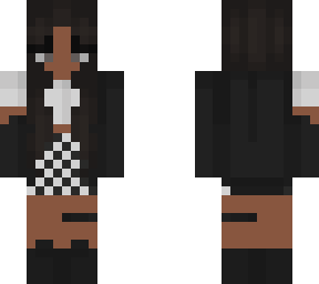 Beautiful Black Girl | Minecraft Skin