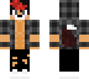 cute wolf boy for droopi | Minecraft Skin