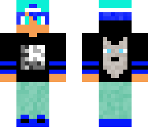 wolf ears | Minecraft Skin