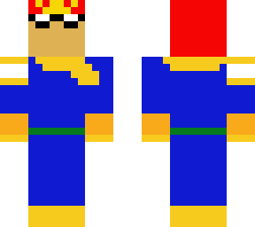 Captain Falcon | Minecraft Skin