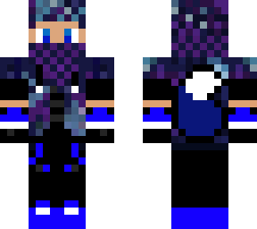 Galaxy wolf | Minecraft Skin