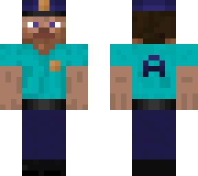 Police Steve | Minecraft Skin