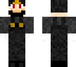 dark evil mario | Minecraft Skin