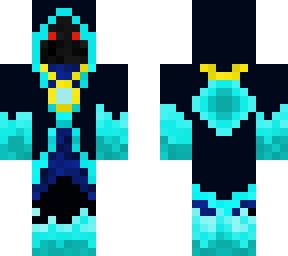 Spider boy Cryomancer | Minecraft Skin