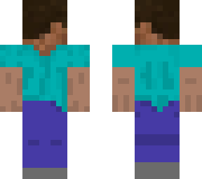 Steve Minecraft Side Look Minecraft Skins
