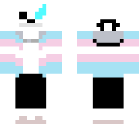 Trans Sans Undertale | Minecraft Skin