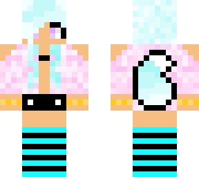 girl with bra | Minecraft Skins