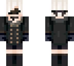 9S Nier Automata | Minecraft Skin