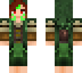 Axxel, aasimar druid | Minecraft Skin