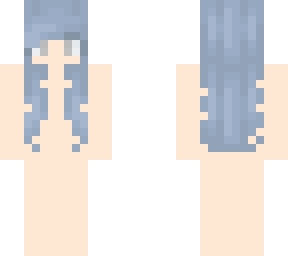 Female Faded Blue Skin Base | Minecraft Skin