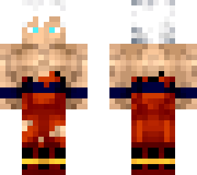 Goku (Ultra Instinct) | Minecraft Skin