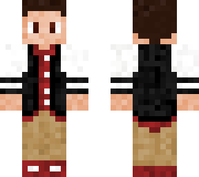 Varsity jacket and wrist watch | Minecraft Skin