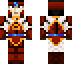 Fire Bender | Minecraft Skins