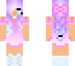 REALLY CUTE PASTEL GIRL | Minecraft Skin